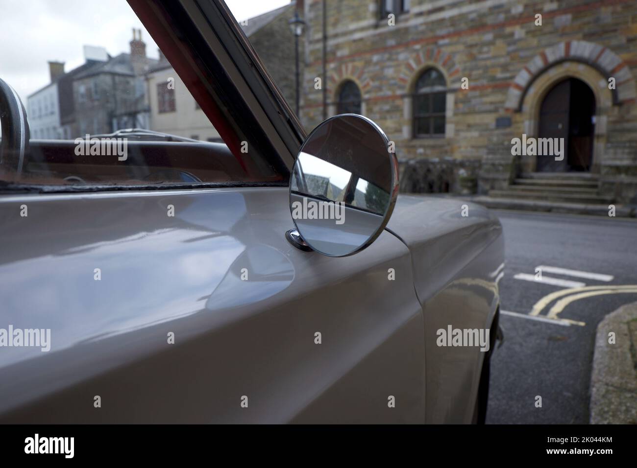 St Column Major Cornwall UK 09 09 2022 Classic car 1965 Ford Cortina ...