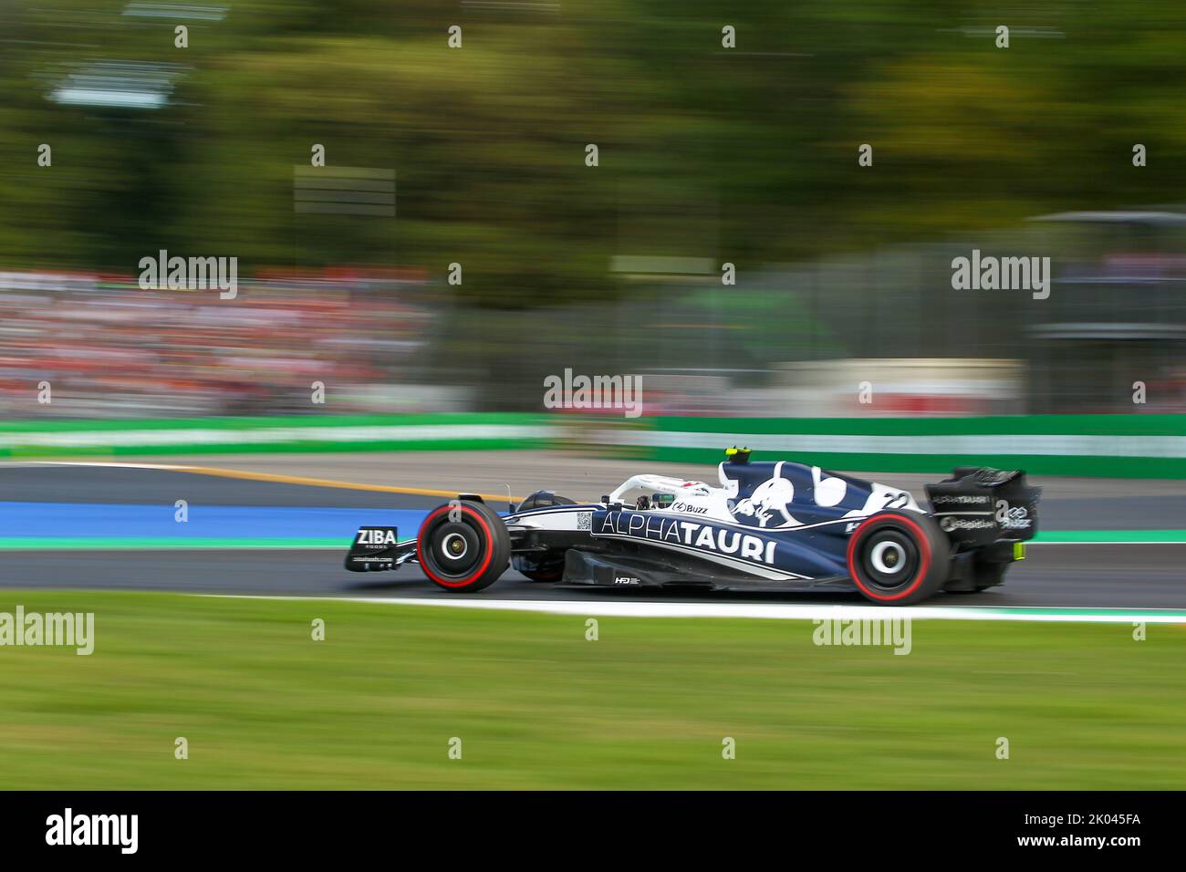 Yuki Tsunoda (JAP) Alpha Tauri AT03 during FORMULA 1 PIRELLI GRAN PREMIO D’ITALIA 2022, Monza ...