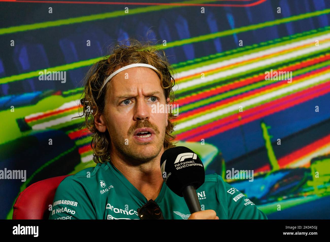 Sebastian Vettel (GER) Aston Martin AMR22 during FORMULA 1 PIRELLI GRAN ...