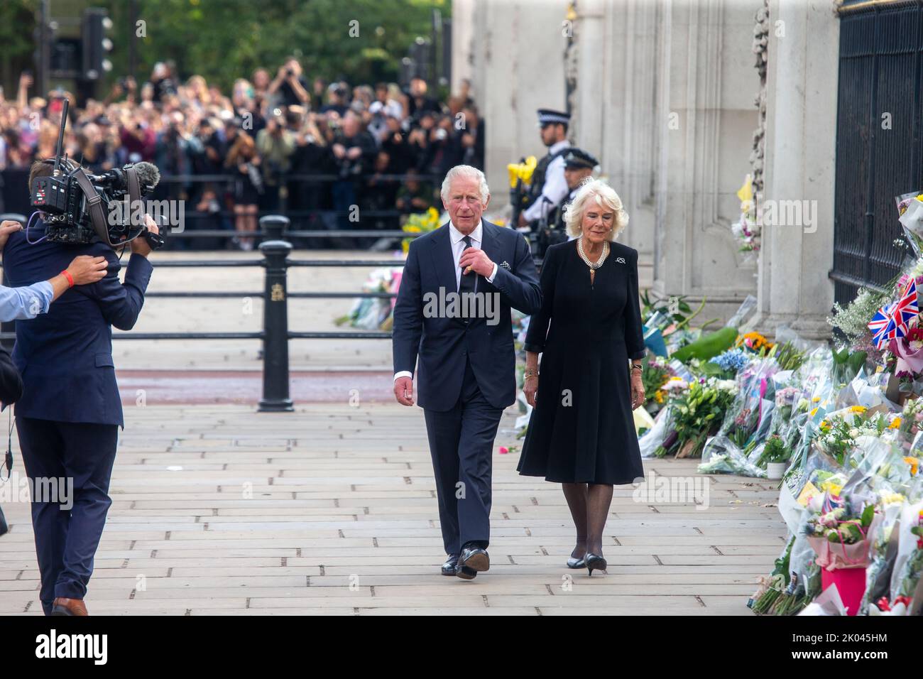 London, England, UK. 9th Sep, 2022. King CHARLES III and Queen Consort ...