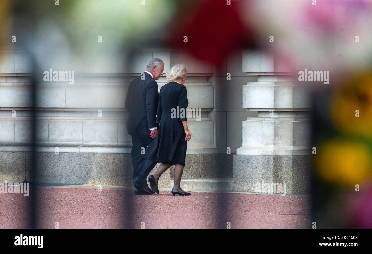 London, England, UK. 9th Sep, 2022. King CHARLES III and Queen Consort ...