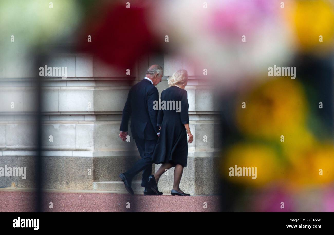London, England, UK. 9th Sep, 2022. King CHARLES III and Queen Consort ...