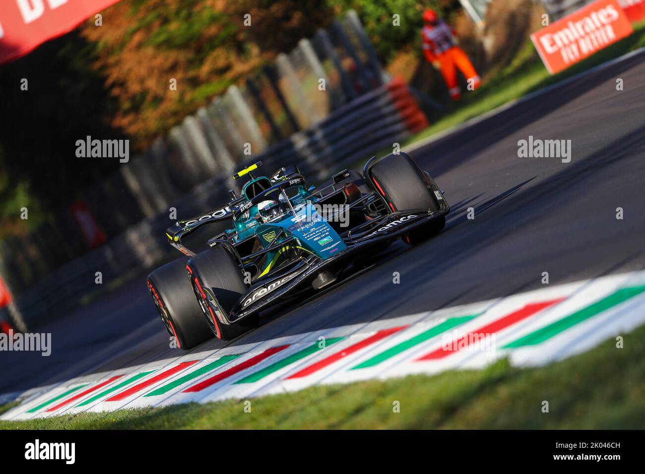 Monza, MB, Italy. 9th Sep, 2022. Sebastian Vettel (GER) Aston Martin ...