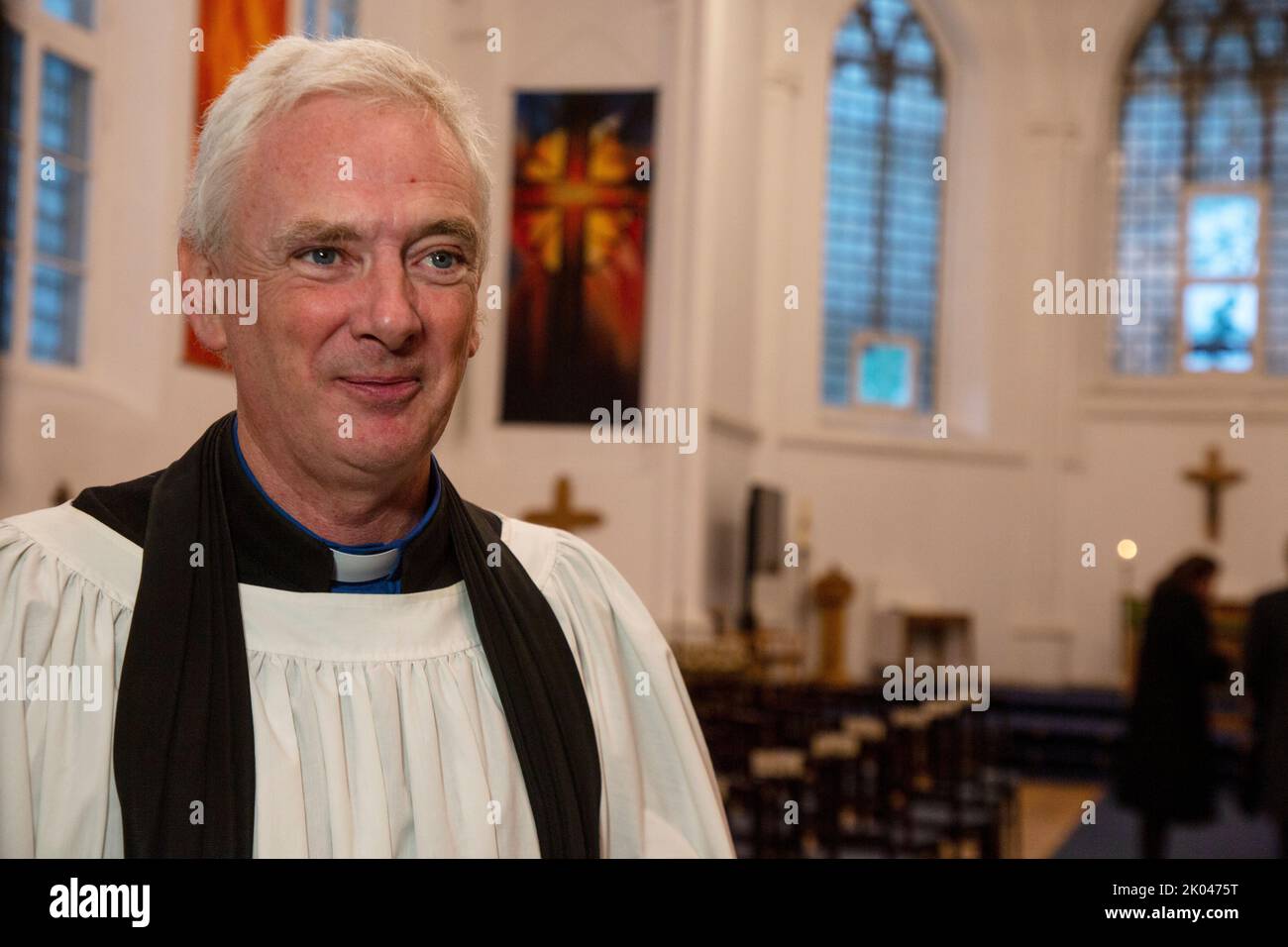 Moscow, Russia. 9th of September, 2022. Anglican Chaplain Malcolm ...