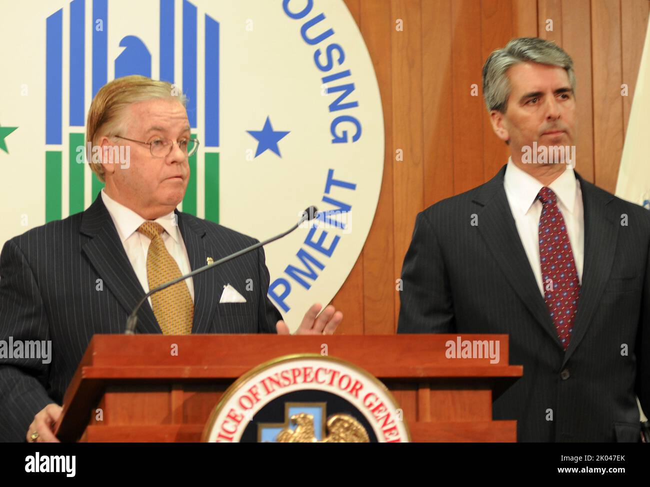 Office of Inspector General press conference, with Inspector General ...