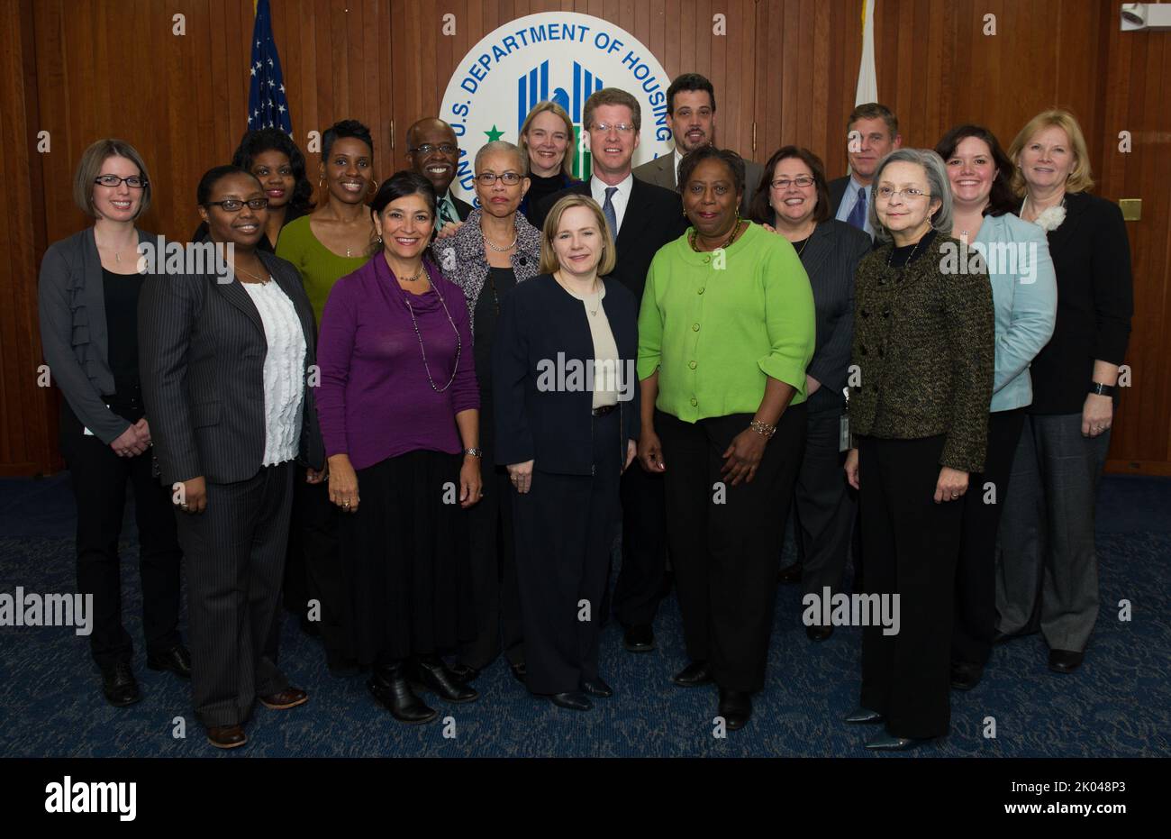 Secretary Shaun Donovan with members of Delivering Together Team ...
