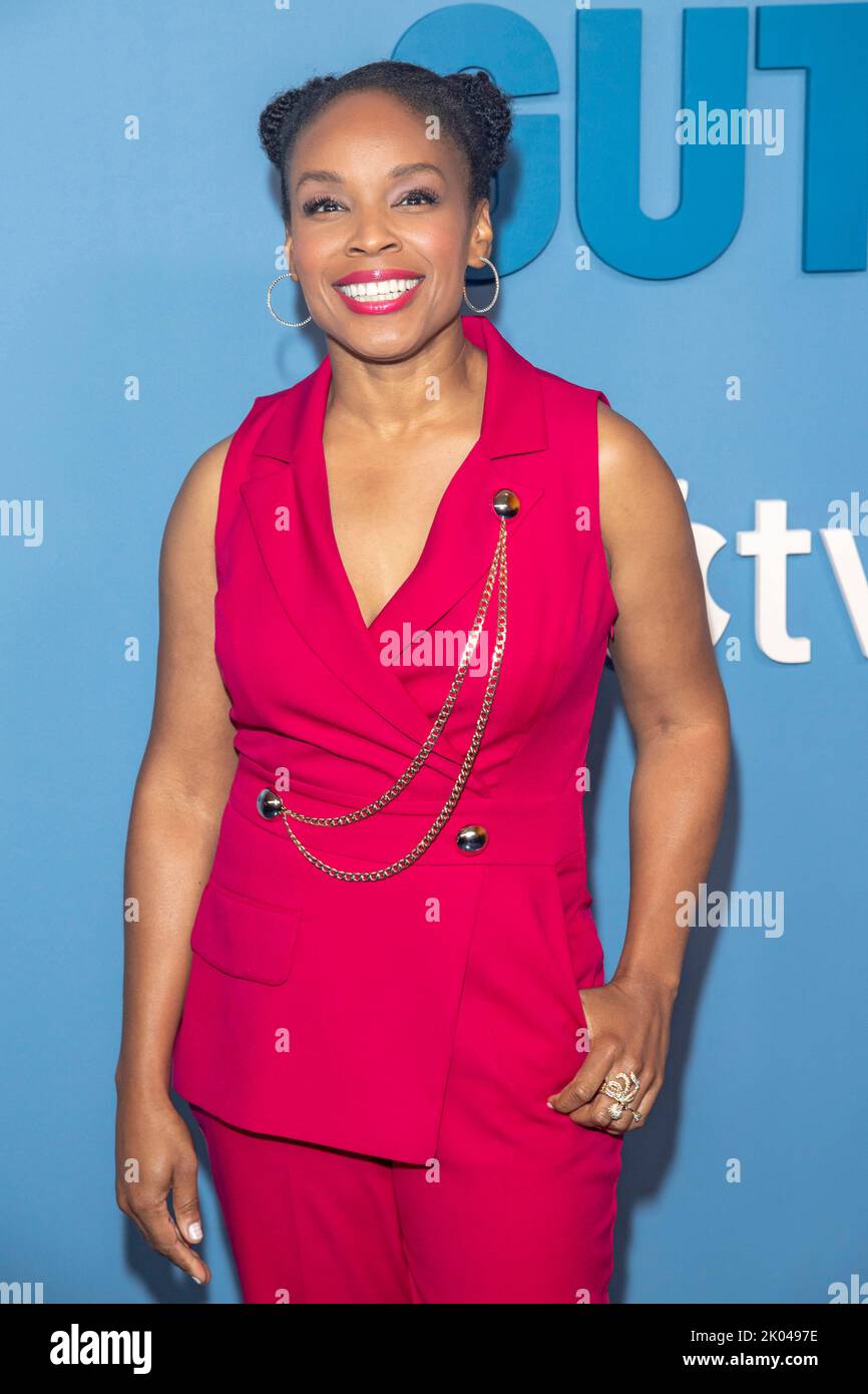 NEW YORK, NEW YORK - SEPTEMBER 08: Amber Ruffin attends Apple TV+ ...