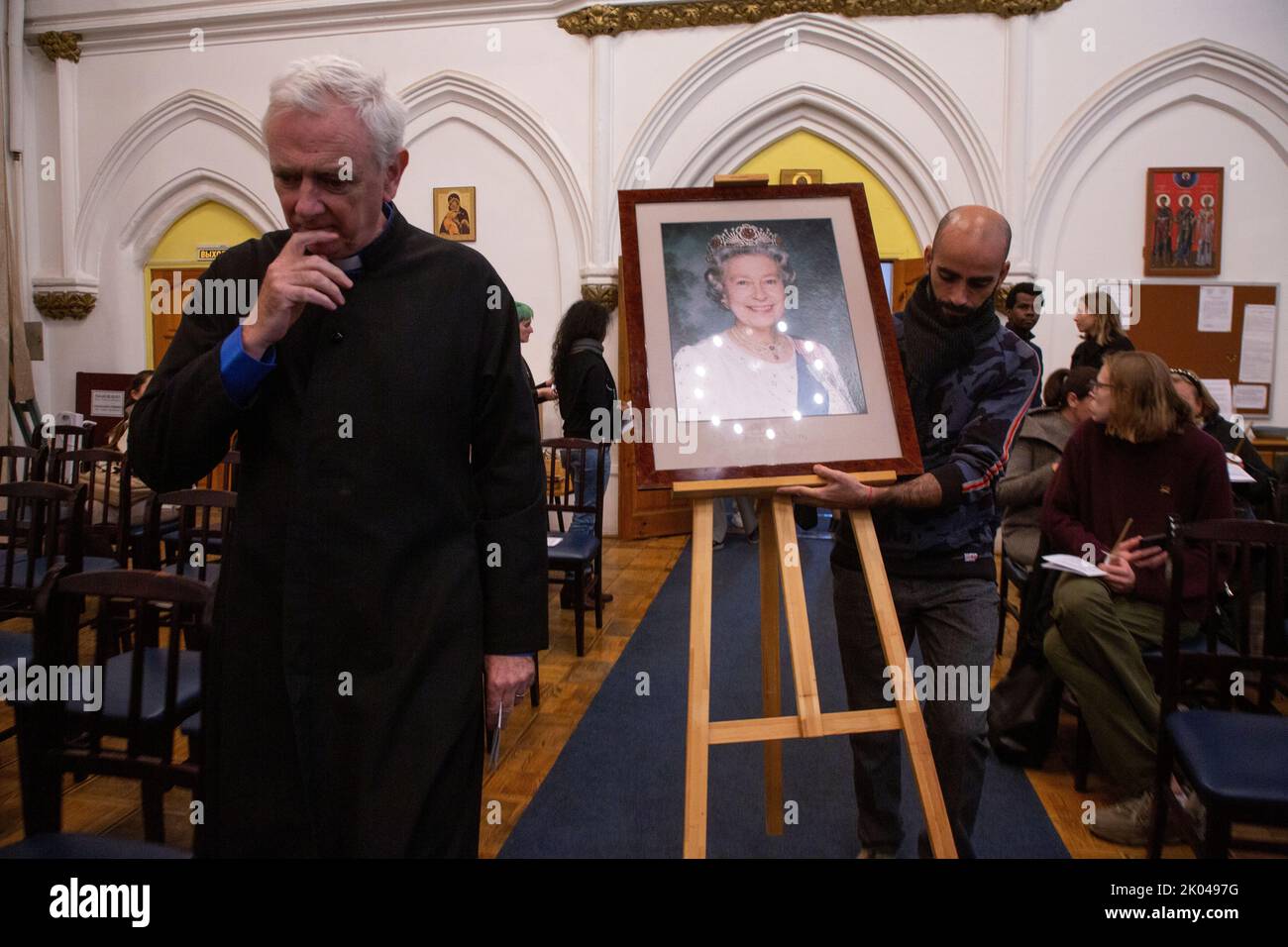 Moscow, Russia. 9th of September, 2022. Anglican Chaplain Malcolm ...