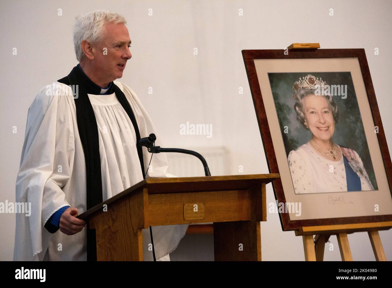 Moscow, Russia. 9th of September, 2022. Anglican Chaplain Malcolm ...