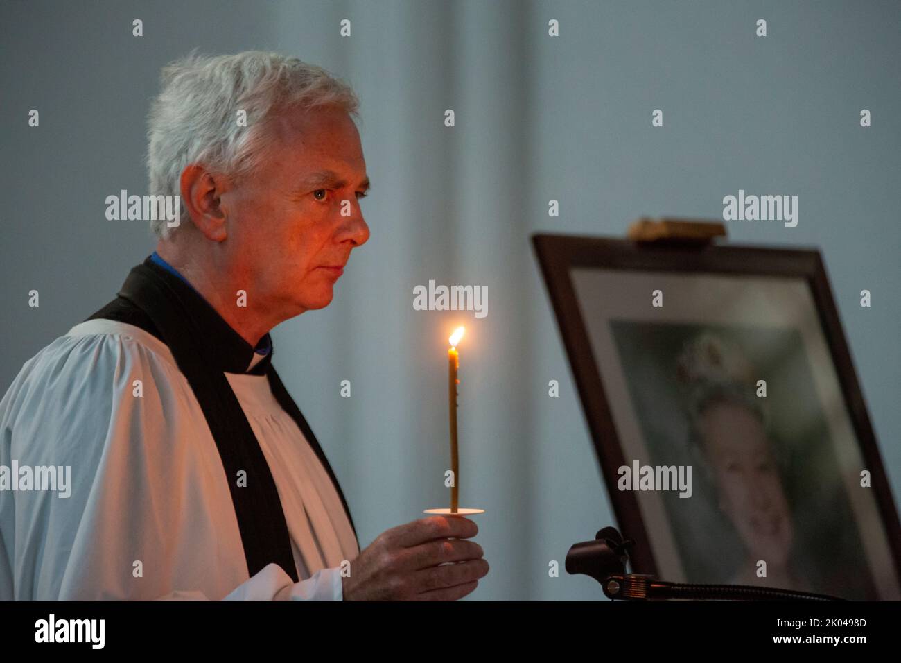 Moscow, Russia. 9th of September, 2022. Anglican Chaplain Malcolm ...