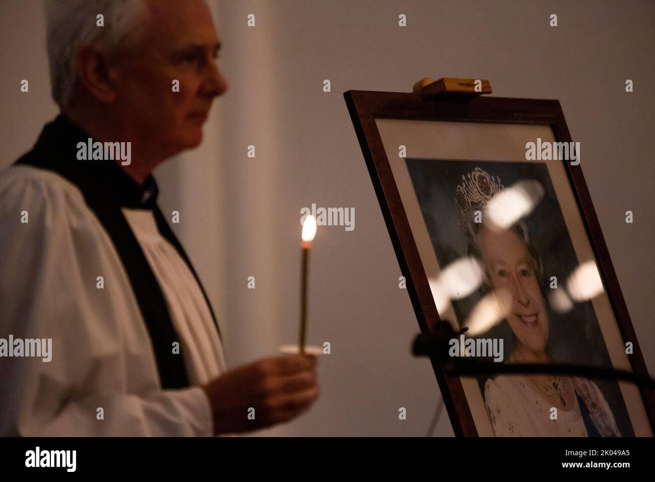 Moscow, Russia. 9th of September, 2022. Anglican Chaplain Malcolm ...