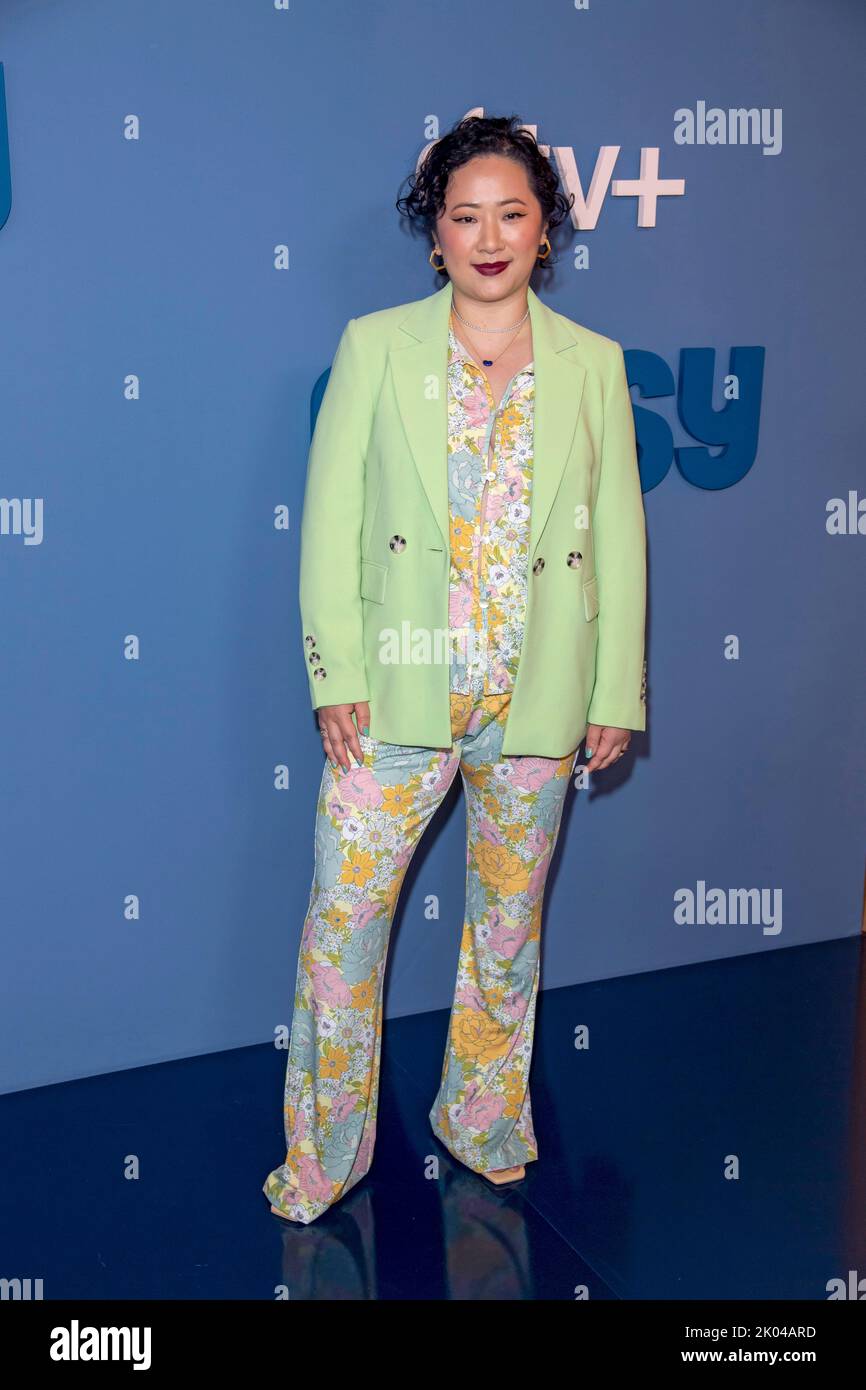 NEW YORK, NEW YORK - SEPTEMBER 08: Yu Gu attends Apple TV+ docuseries ...