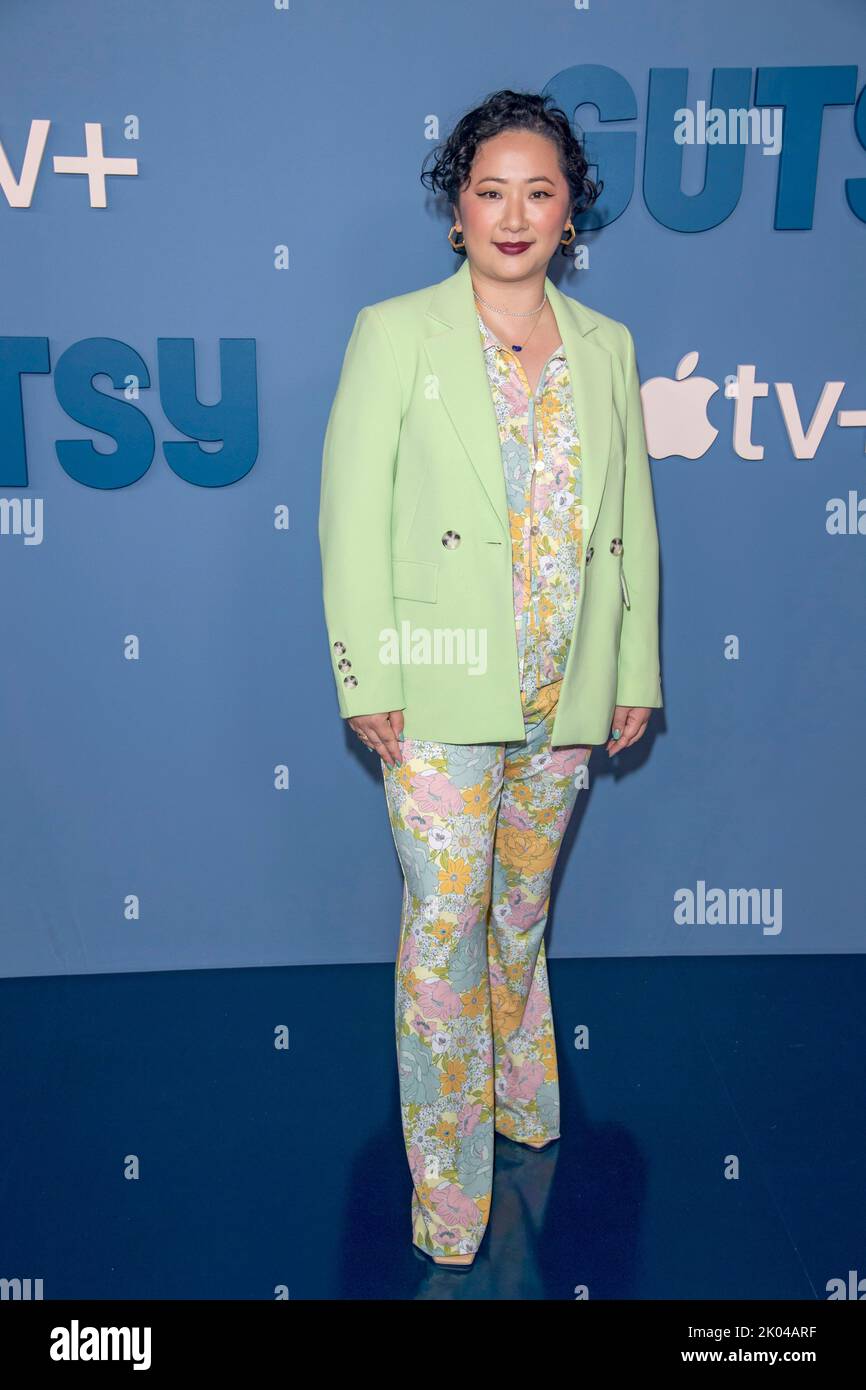 NEW YORK, NEW YORK - SEPTEMBER 08: Yu Gu attends Apple TV+ docuseries ...