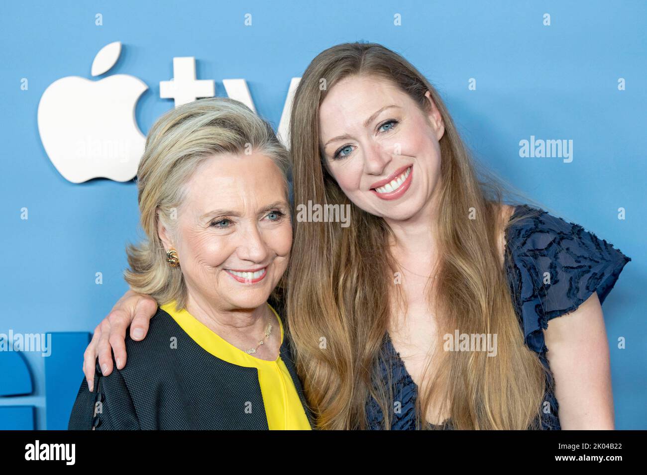 NEW YORK, NEW YORK - SEPTEMBER 08: Hillary Clinton and Chelsea Clinton ...