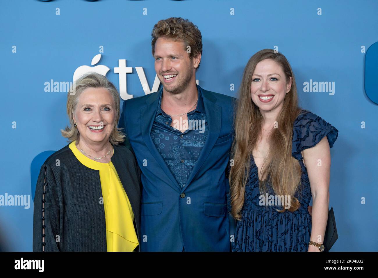 NEW YORK, NEW YORK - SEPTEMBER 08: Hillary Clinton, Sam Branson and ...