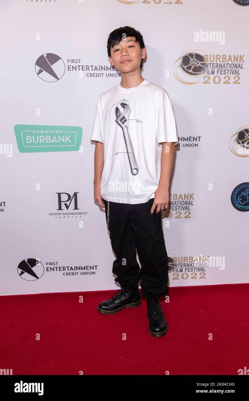 Burbank, Ca, USA. 8th Sep 2022. Izaac Wang attends 14th Annual Burbank Film Festival - Opening ...
