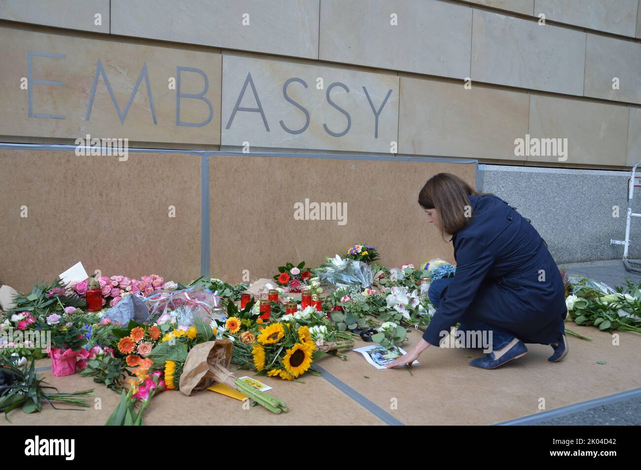 Berlin, Germany - September 9, 2022 - Death of The Queen Elisabet II ...