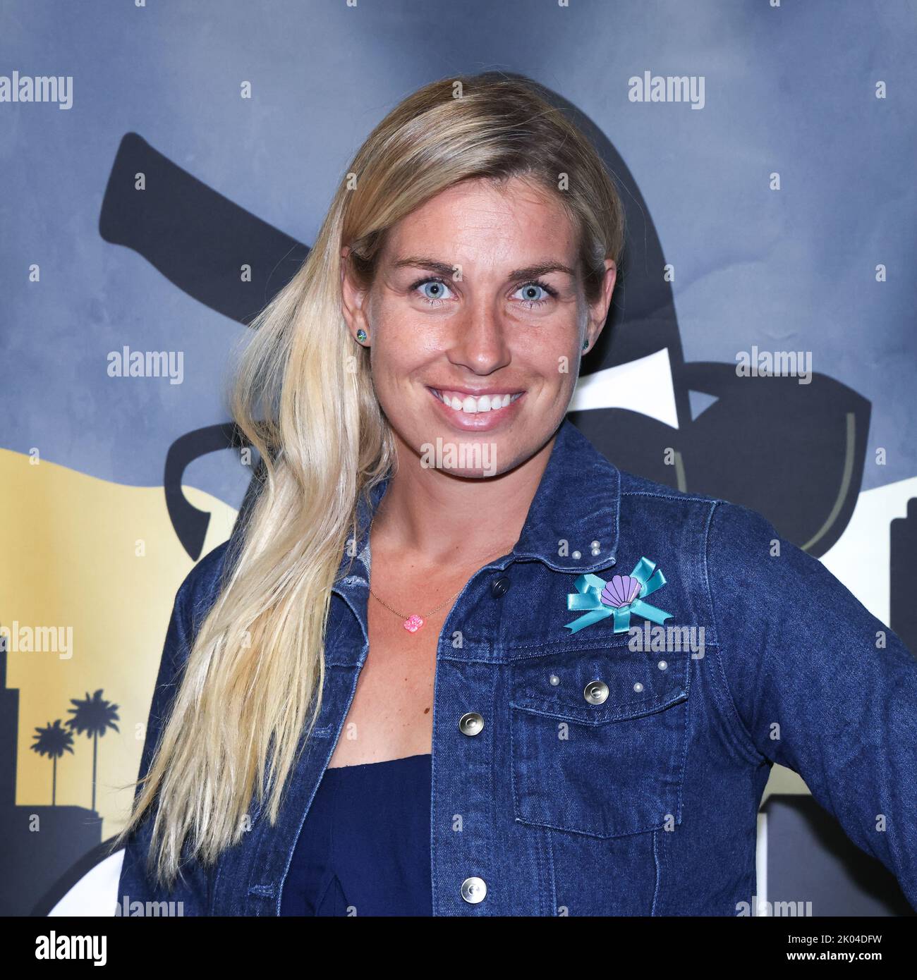 Hollywood, California, USA. Merle Liilvand, world record holder in ...