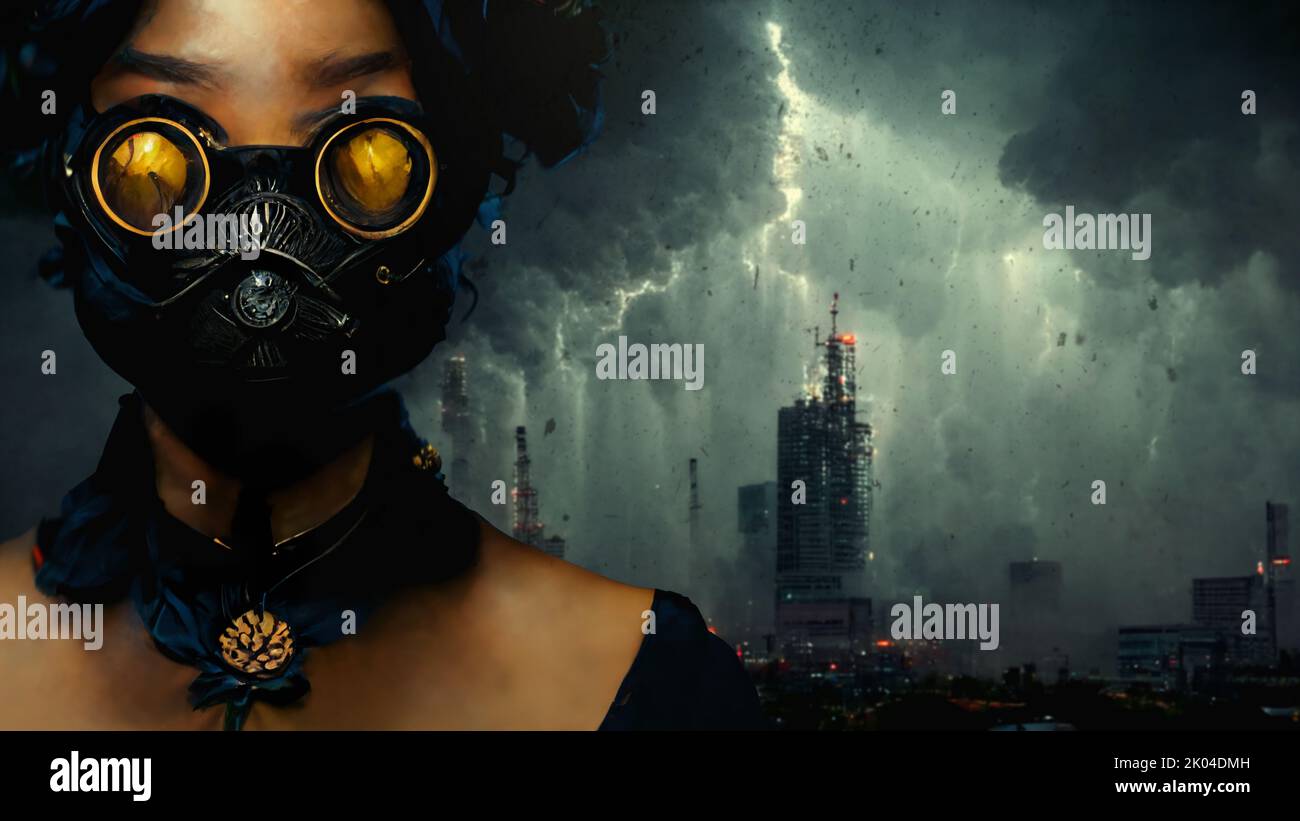 Post apocalyptic cityscape hi-res stock photography and images - Alamy