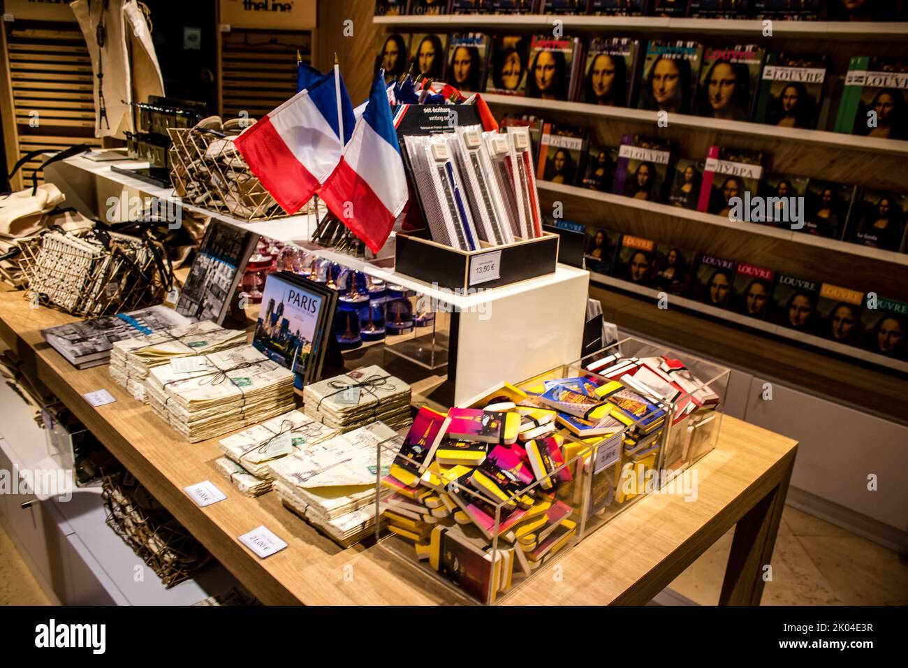 Paris, France - September 08, 2022 The Louvre, the largest museum in ...