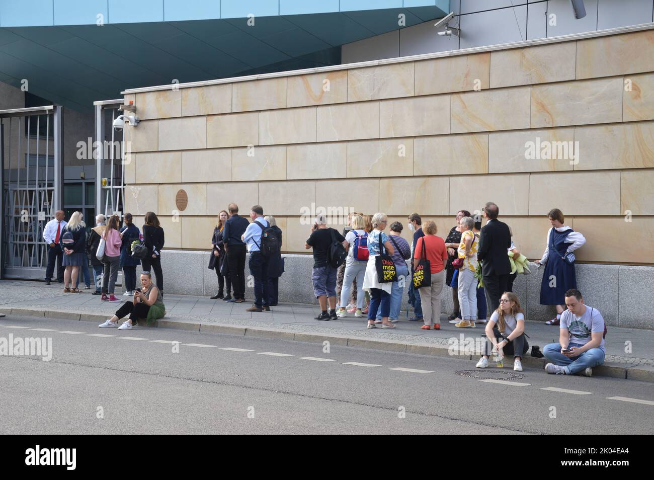 Berlin, Germany - September 9, 2022 - Death of The Queen Elisabet II ...