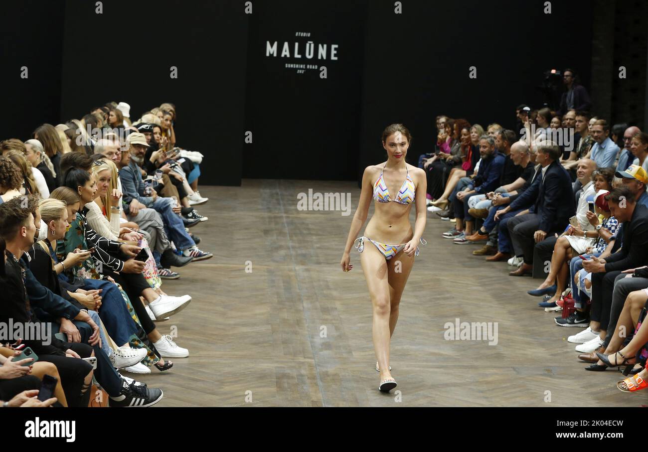 The designer Frida Weyer by Malune with the new Spring/Summer 2023 collection. The photo shows ...
