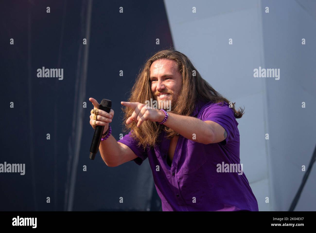 RIO DE JANEIRO, RJ - 09.09.2022: ROCK EN RÍO 2022 - Di Ferrero and ...