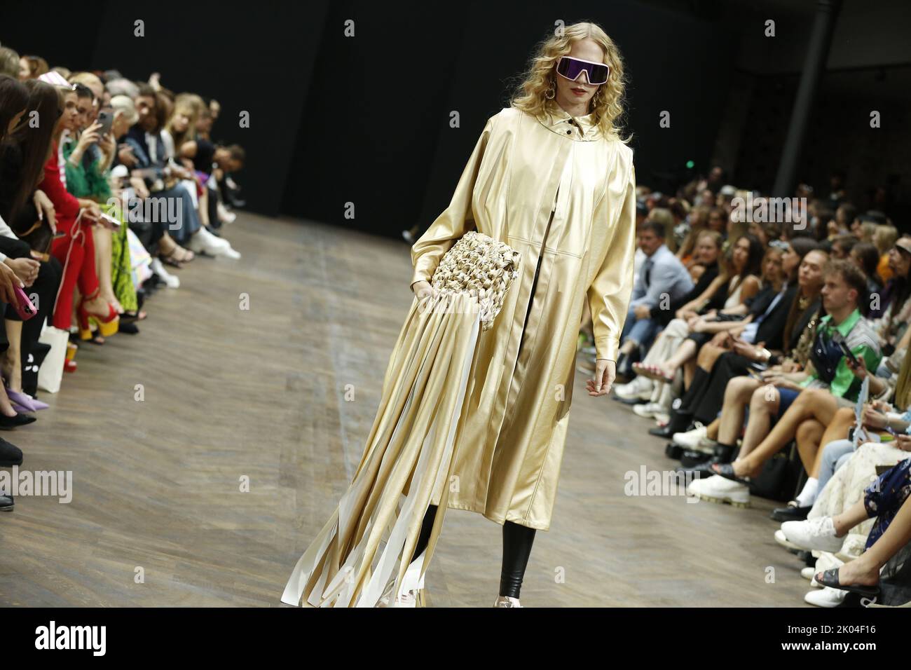The designer Rebekka Ruétz with the new spring/summer 2023 collection ...