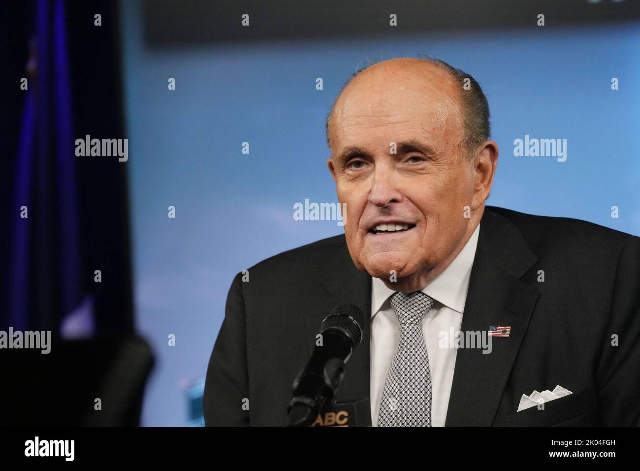 Rudy Giuliani Holds Press Conference On Upcoming 21st Anniversary Of 9/ ...