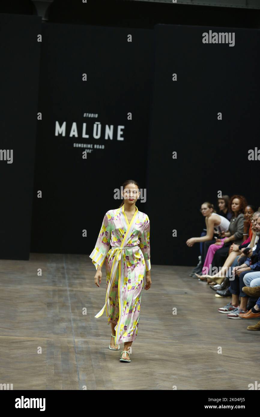 The designer Frida Weyer by Malune with the new Spring/Summer 2023 ...