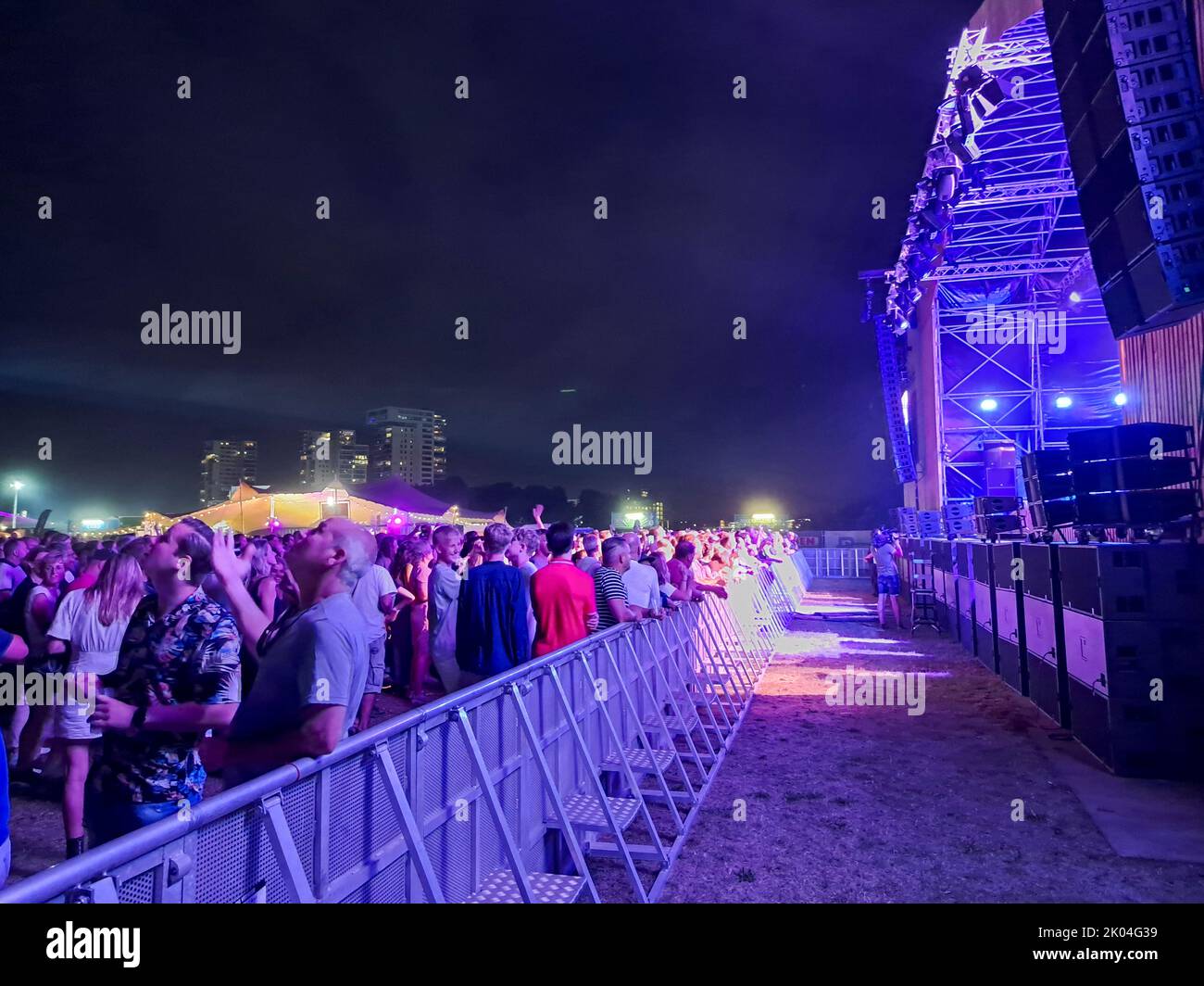 Audience at the Culinesse festival in Rotterdam the Netherlands Stock ...