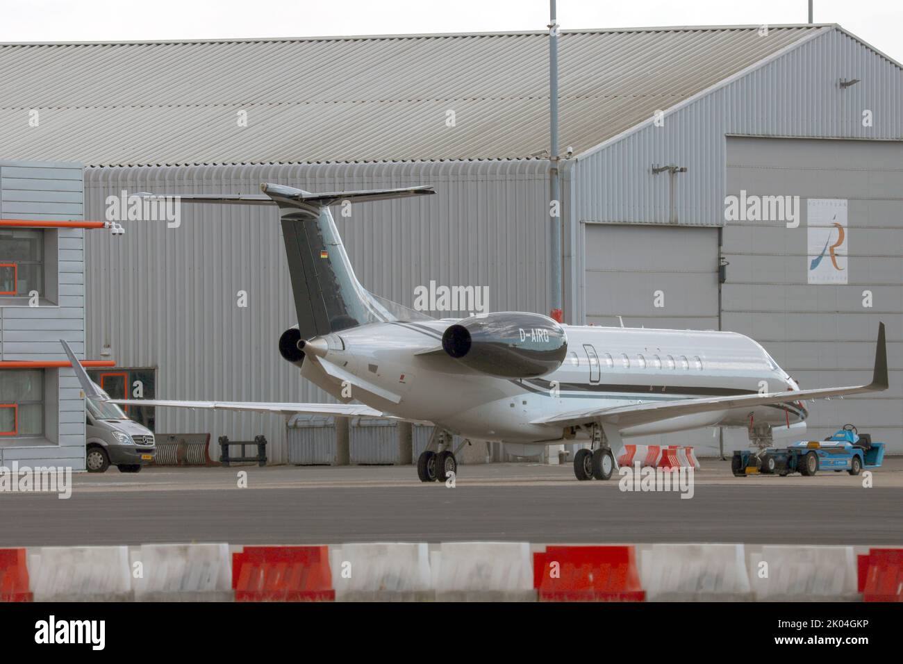 D-AIRG - Embraer Legacy 650E - Air Hamburg at apron of Rotterdam The ...