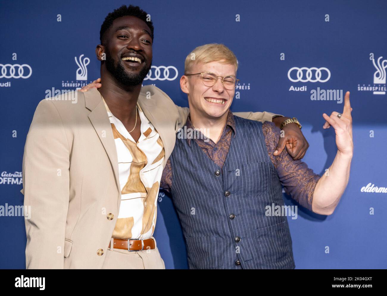 Berlin, Germany. 09th Sep, 2022. Farba Dieng (l) and Julius Nitschkoff ...