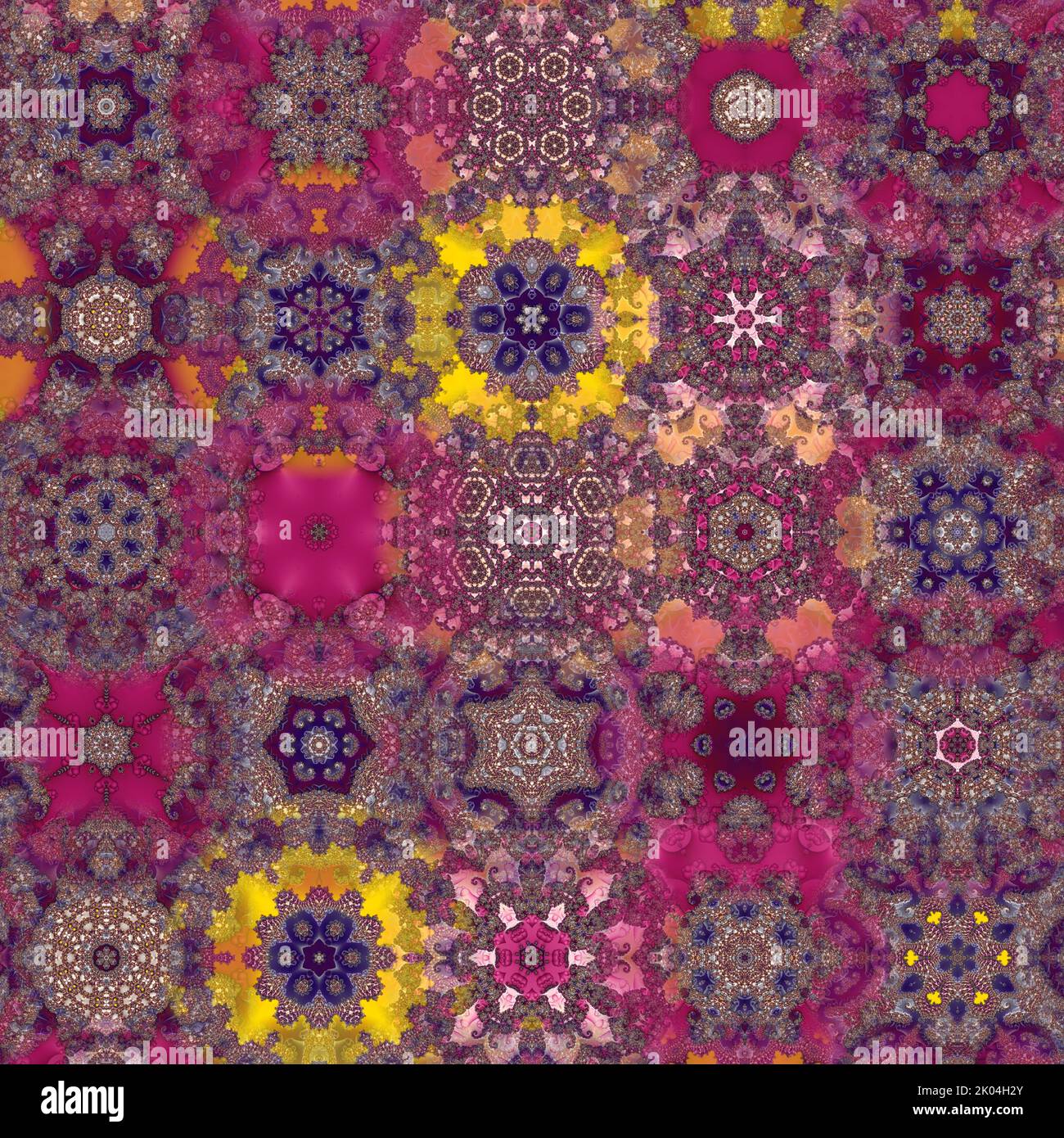 Abstract Computer generated Fractal design. A fractal is a never-ending ...