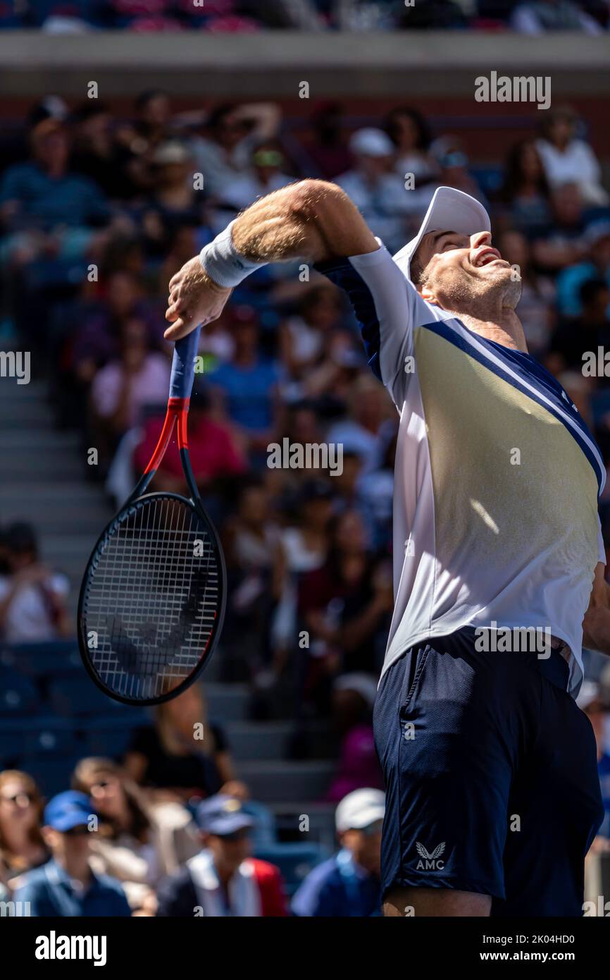 Andy Murray (GBR) competing at the 2022 US Open Stock Photo - Alamy