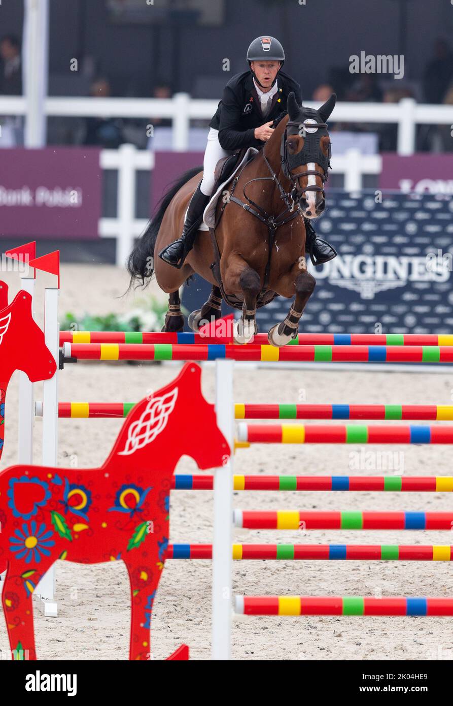 09.09.2022, Warszawa, jezdziectwo, skoki przez przeszkody, Warsaw ...