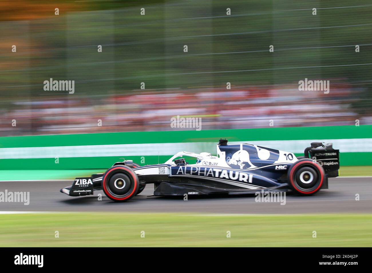Monza, MB, Italy. 9th Sep, 2022. Pierre Gasly (FRA) Alpha Tauri AT03 ...