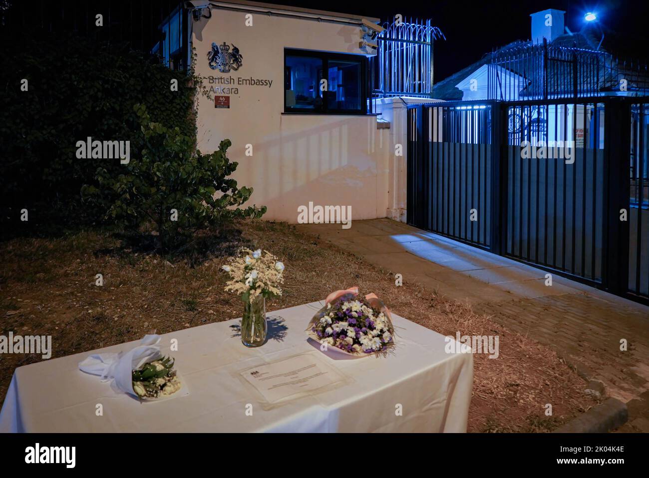 Condolence table hi-res stock photography and images - Alamy