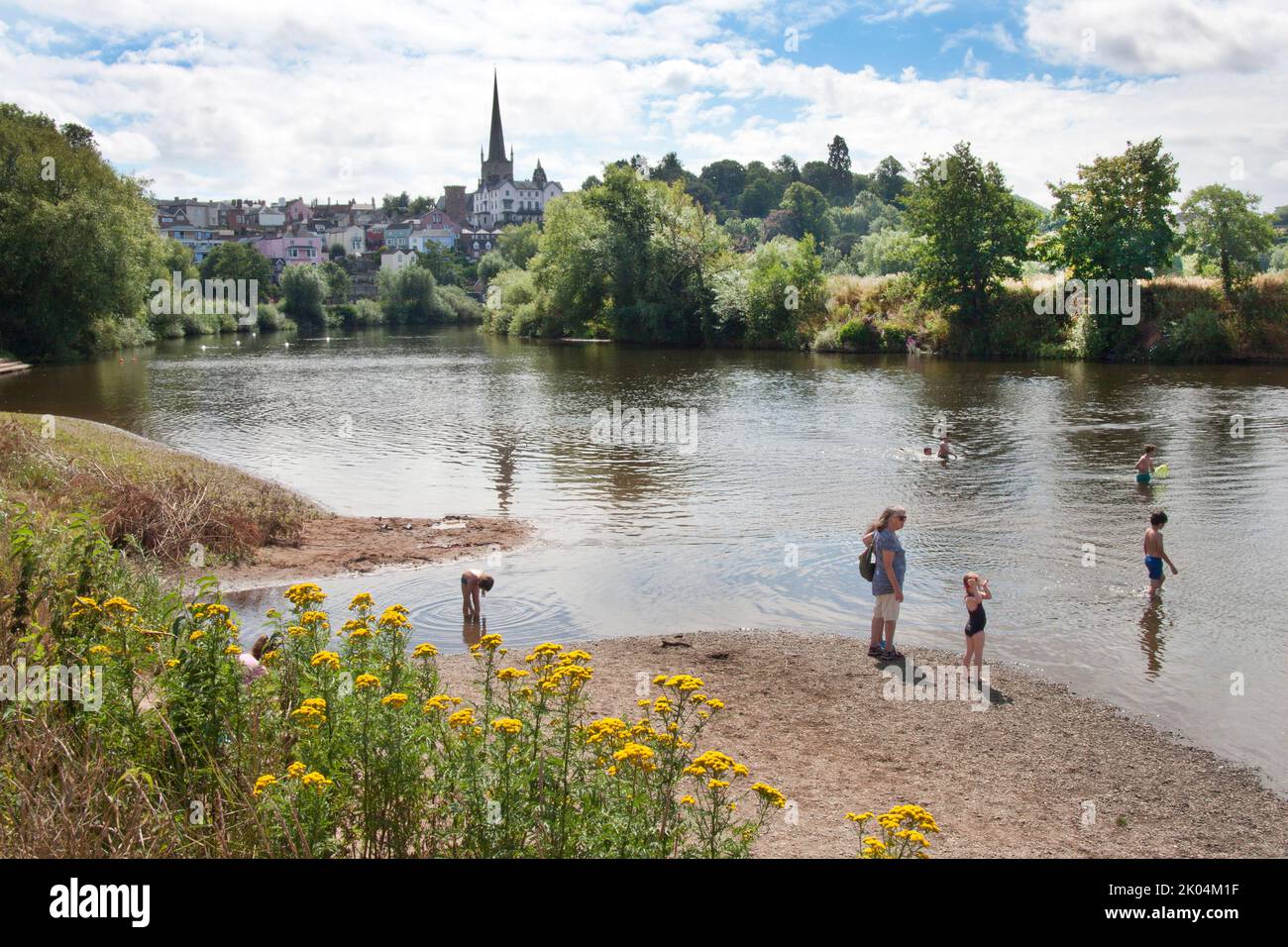 Ross on Wye, Forest of Dean, Herefordshire, England Stock Photo - Alamy