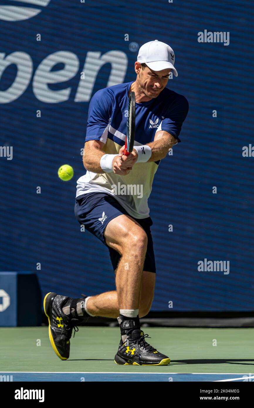 Andy Murray (GBR) competing at the 2022 US Open Stock Photo - Alamy