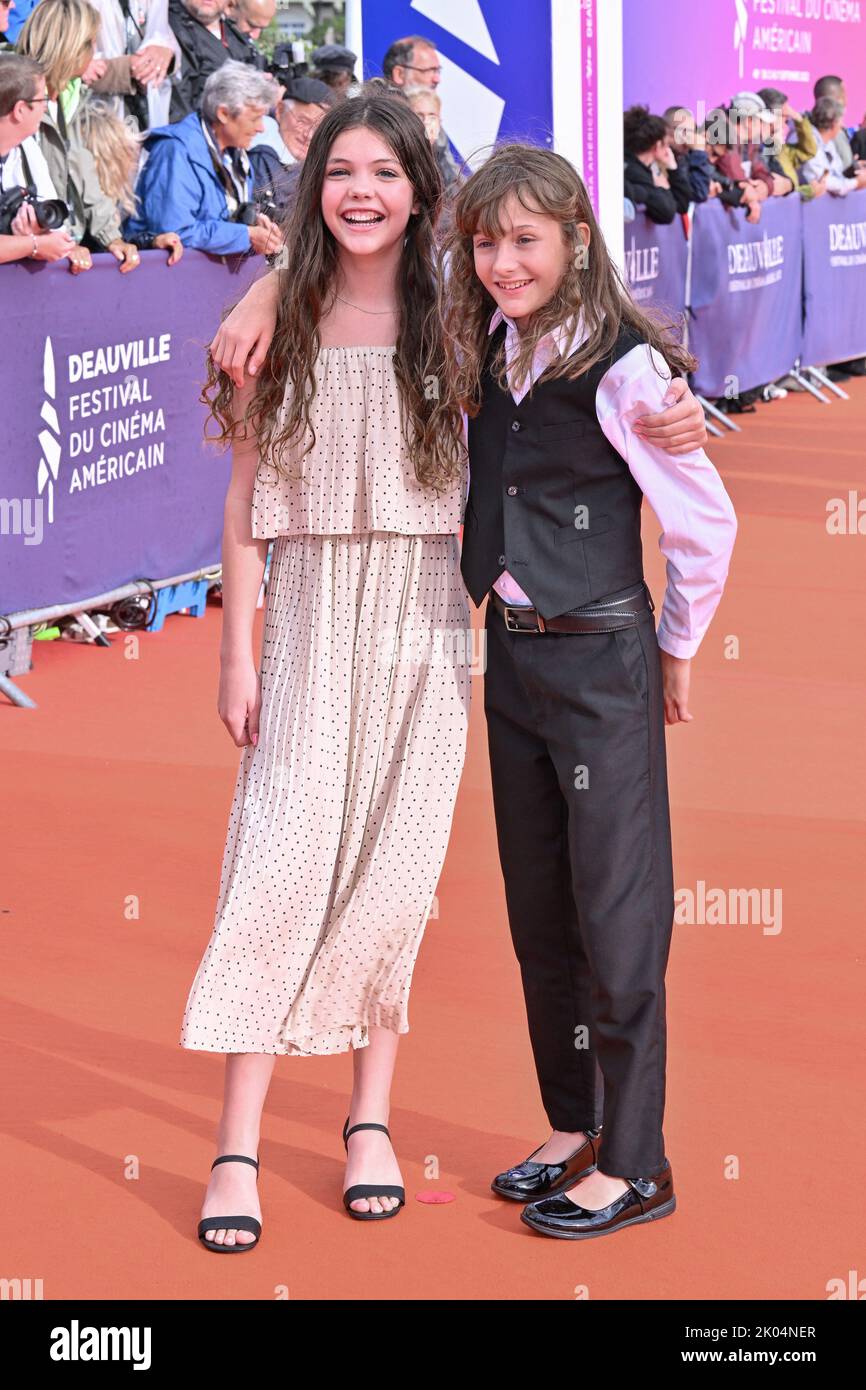 Deauville, France. 9th Sept 2022. Emajean Bullock, Anastasia Veronica Lee attends the screening ...