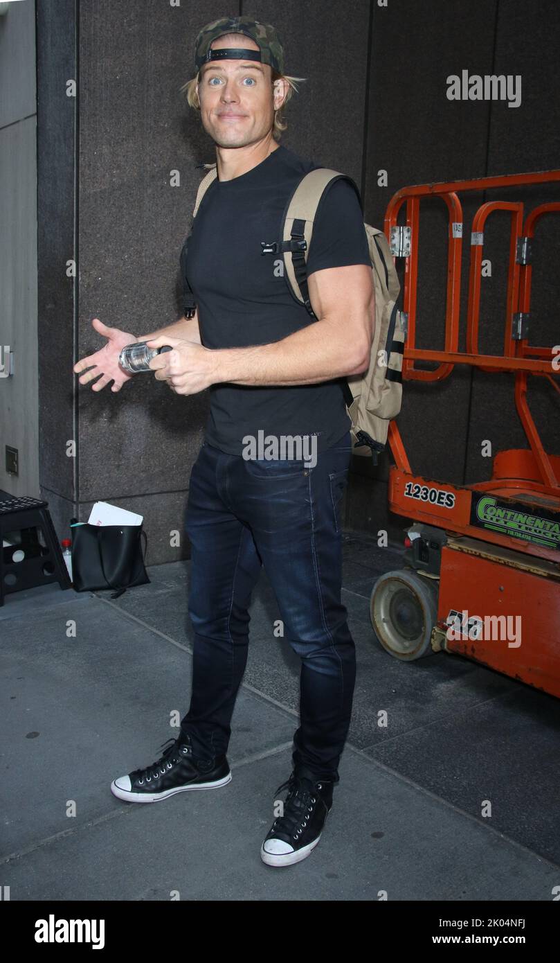 New York, NY, USA. 8th Sep, 2022. Trevor Donovan, seen at the Dancing ...