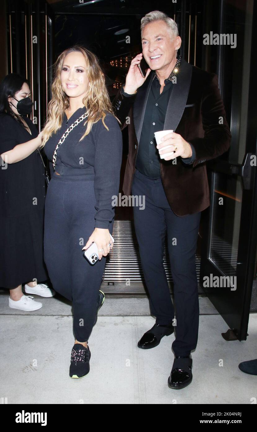 New York, NY, USA. 8th Sep, 2022. Sam Champion, Cheryl Burke seen at ...