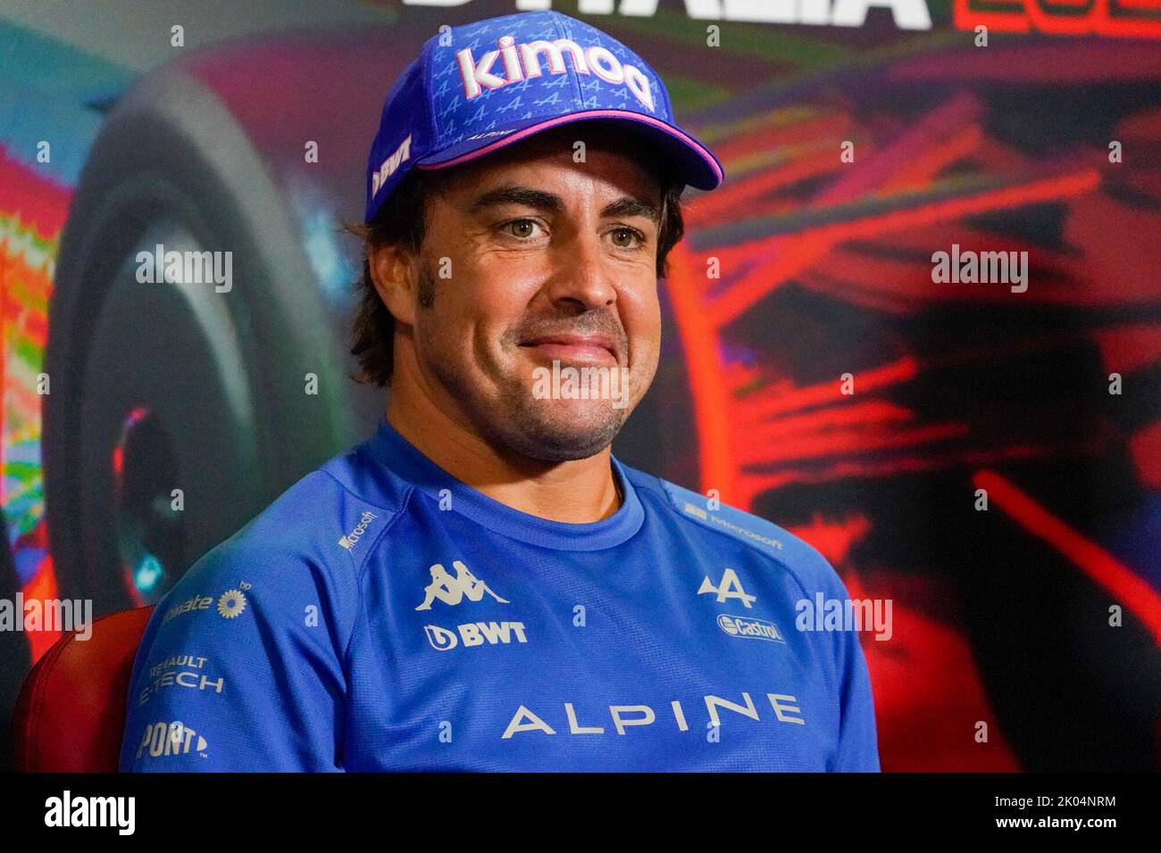 Autodromo Nazionale Monza, Monza, Italy, September 09, 2022, Fernando Alonso (SPA) Alpine A522 ...