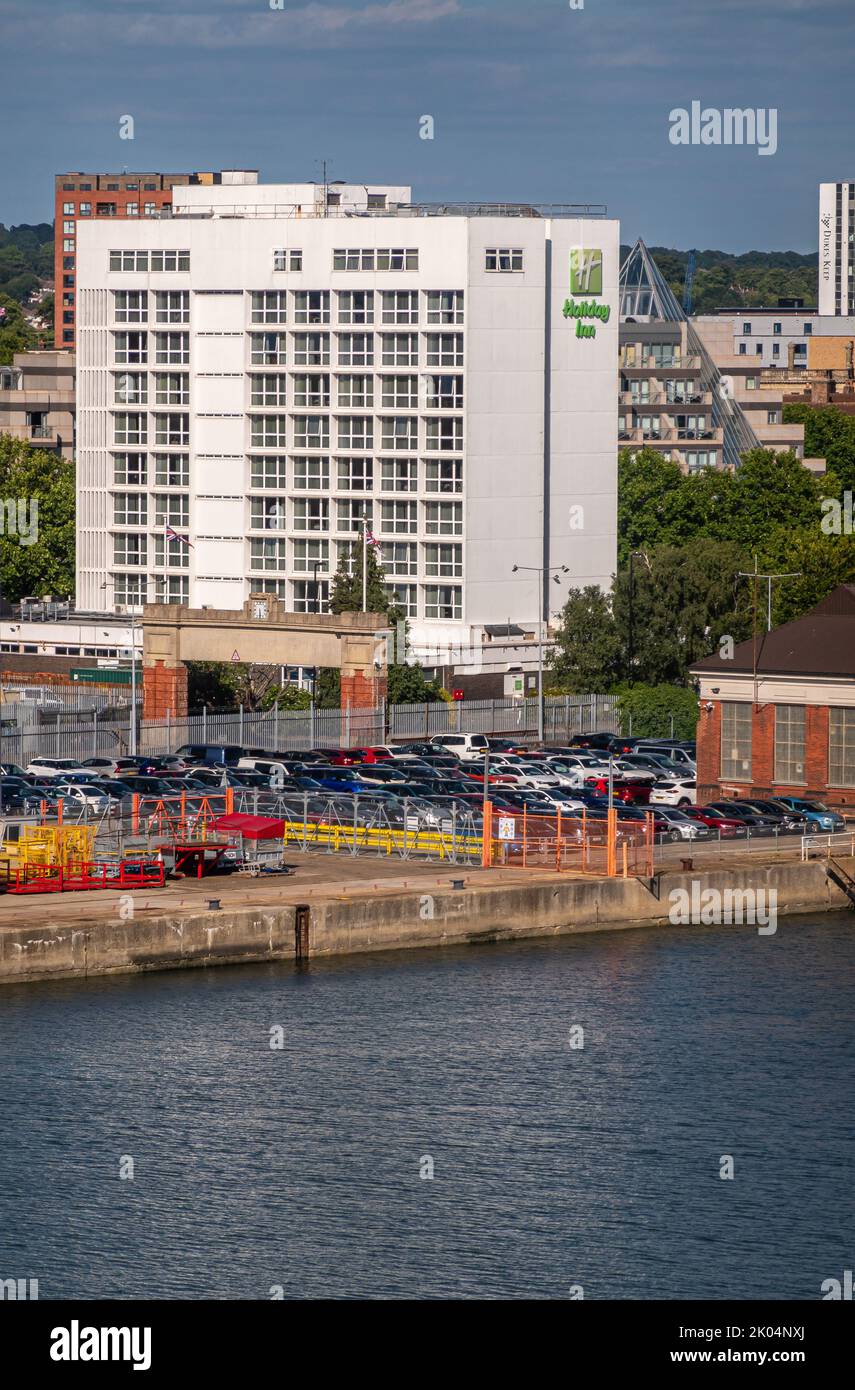 Southampton, England, UK - July 7, 2022: Harbor scenery. White Holiday ...