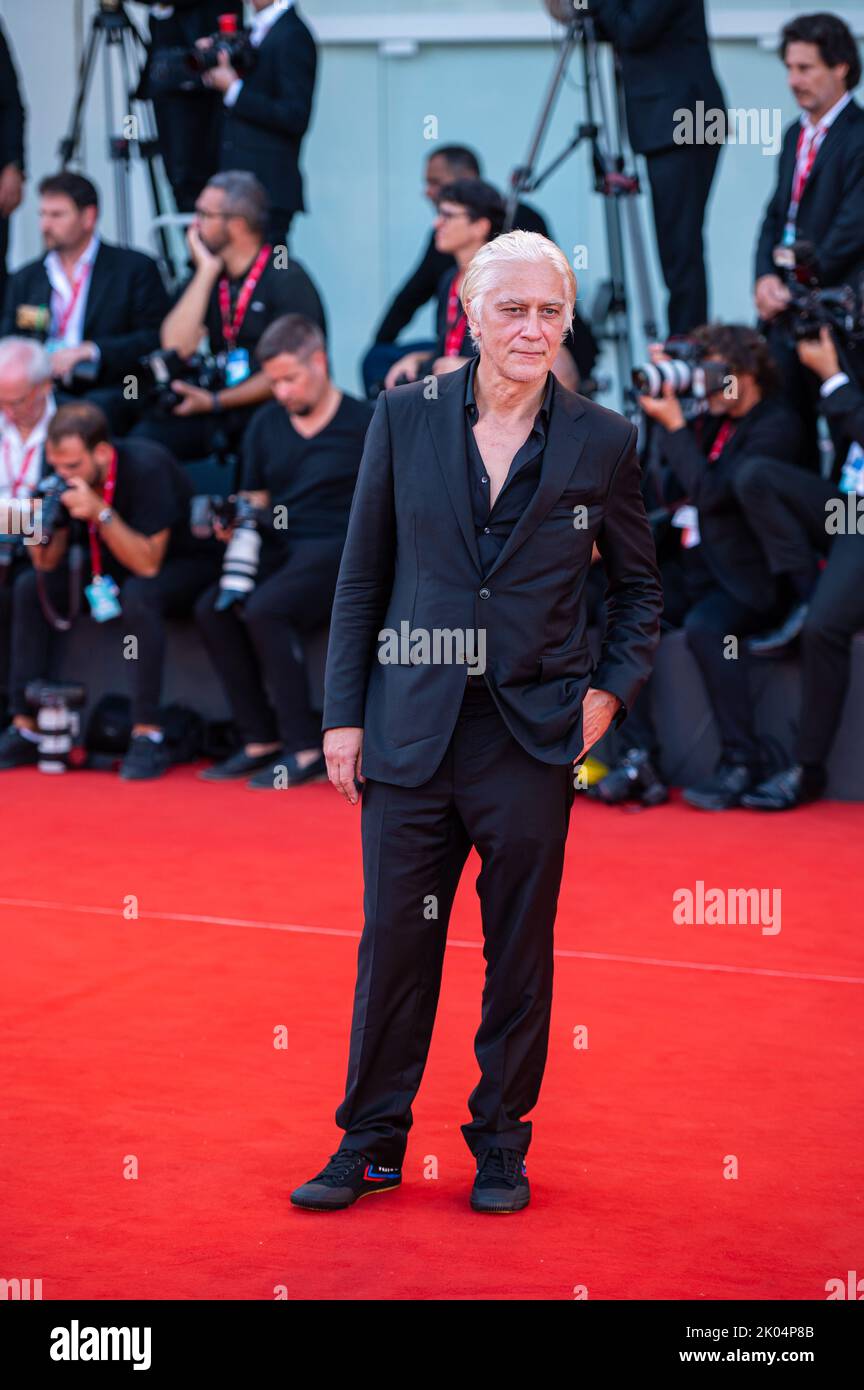 Tommaso Ragno attends "The Son" red carpet at the 79th Venice ...