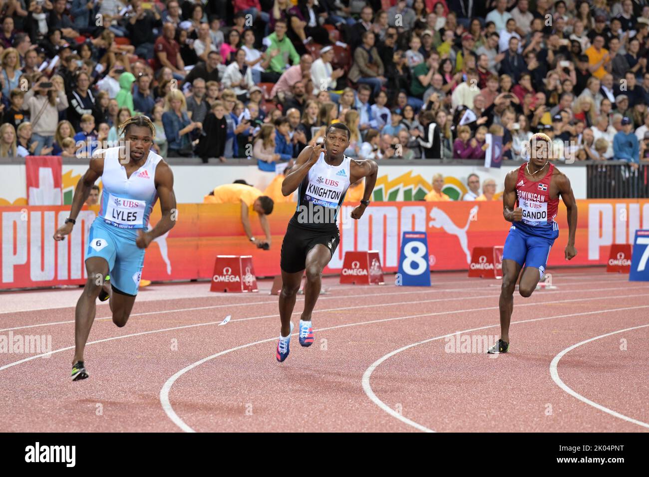 September 8th, 2022, Zurich, Letzigrund, athletics: World class Zurich, LYLES Noah (USA ...