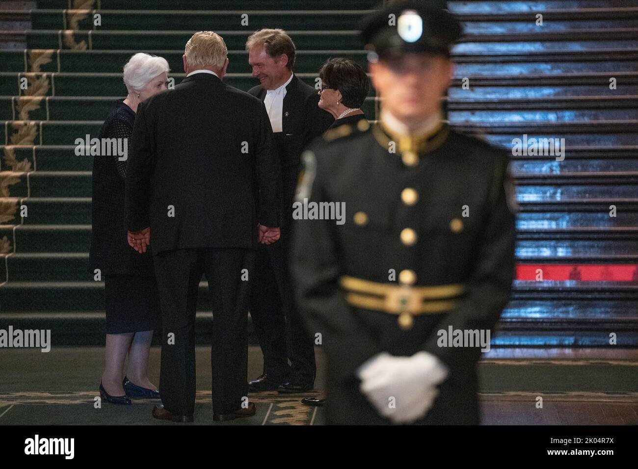 Elizabeth Dowdeswell, Lieutenant Governor of Ontario, left to right ...