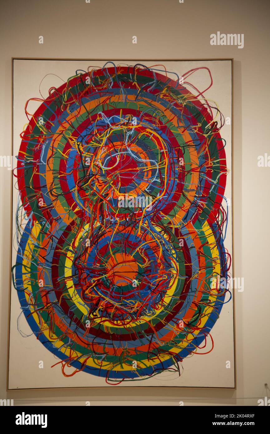 Untitled, 1964; Atsuko Tanaka, Acrylic on canvas, Museum of Modern Art ...