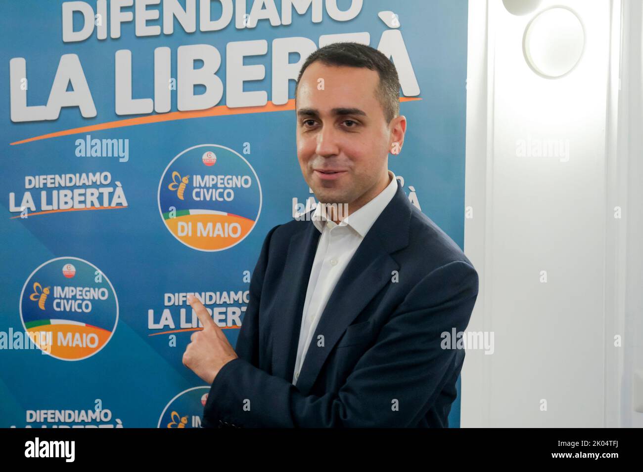 Foreign Minister Luigi Di Maio in Naples to inaugurate his election ...